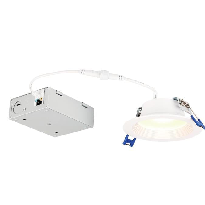 Westinghouse 5237000 12W Deep Baffle Recessed LED Downlight with Color ...