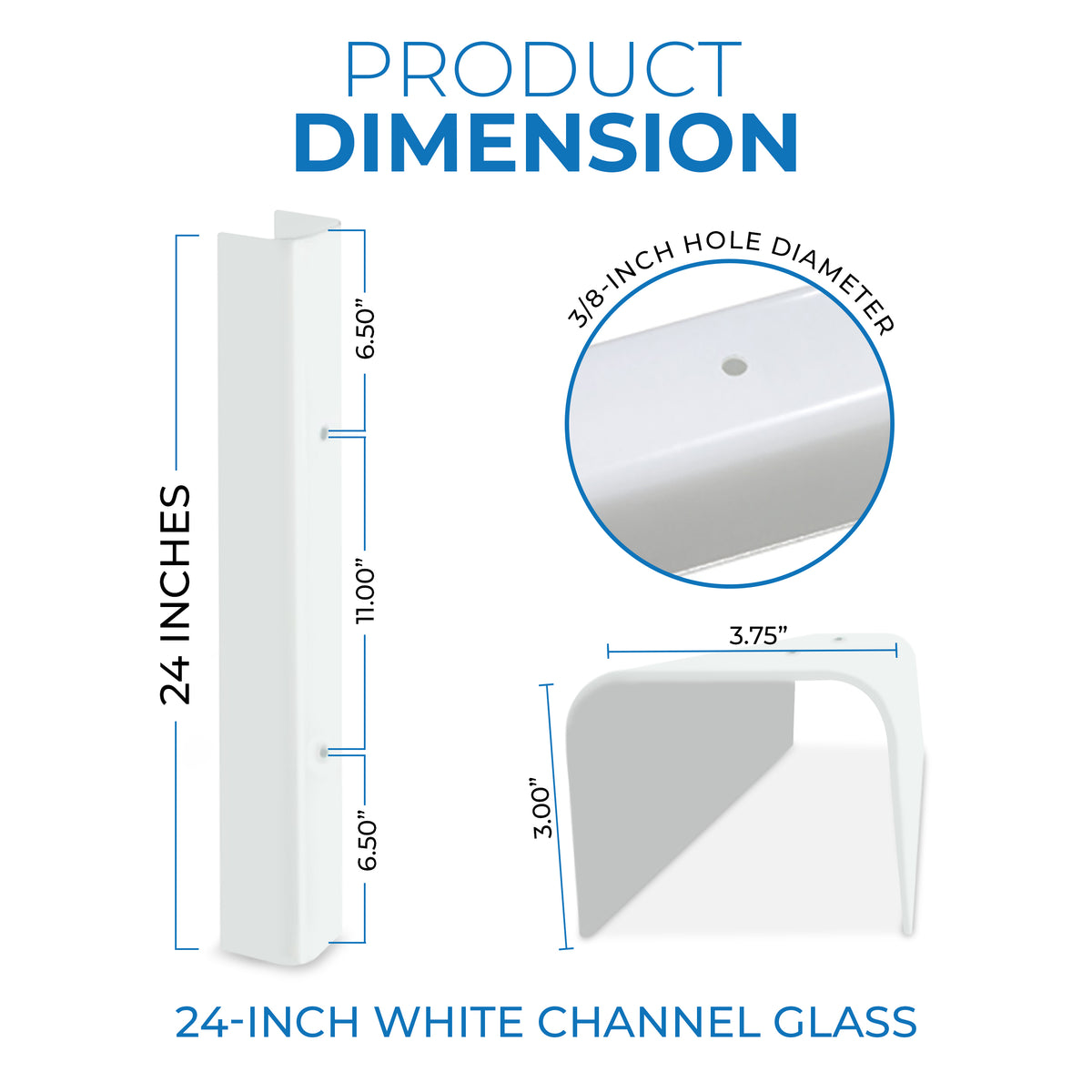 Westinghouse 8176000 White Glass Channel Shade – lightingnbeyond.com