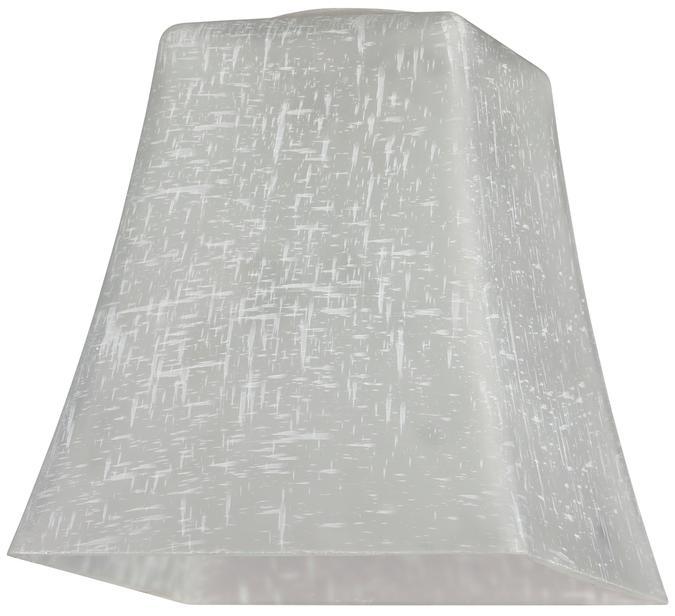 Westinghouse 8101300 White Linen Flared Cube Shade – lightingnbeyond.com