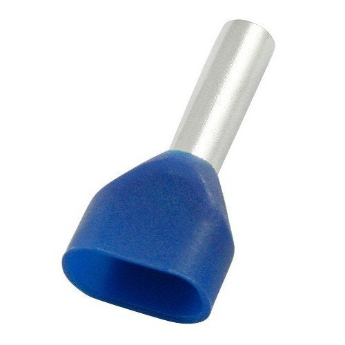 Morris Products 12788 2-#14 Blue Twin Nylon Ferrule (Pack of 100 ...