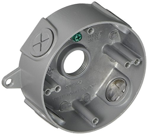 Morris Products 36620 4 inch Round WP Box 5-3/4 inch Gray ...