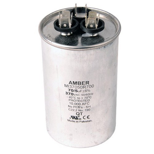 Morris Products T3GR0570 Mtr. Run Cap, Rnd, 70+5uf 370v ...