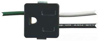 Westinghouse 2253200 Snap-in Outlet with Ground Wire Black ...