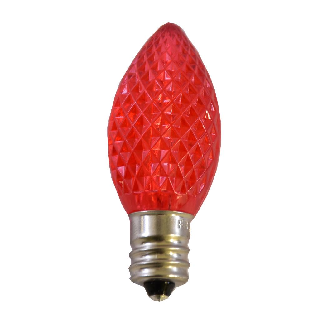 Bulbrite 770177 0.6 Watt C7 LED Red – lightingnbeyond.com