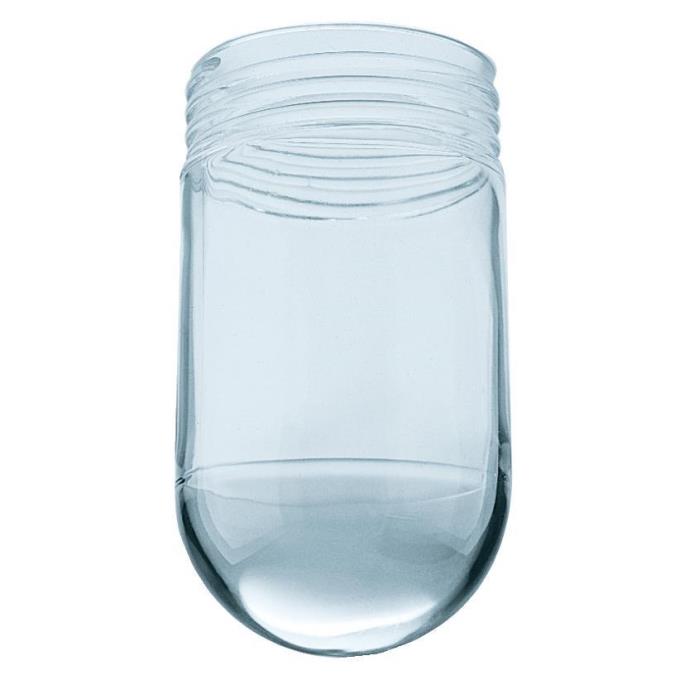 Westinghouse 8145200 Vapor Proof Clear Glass Threaded Neck Shade ...