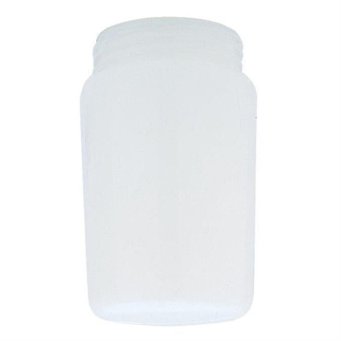 Westinghouse 8145900 White Tapered Polycarbonate Threaded Neck Shade ...