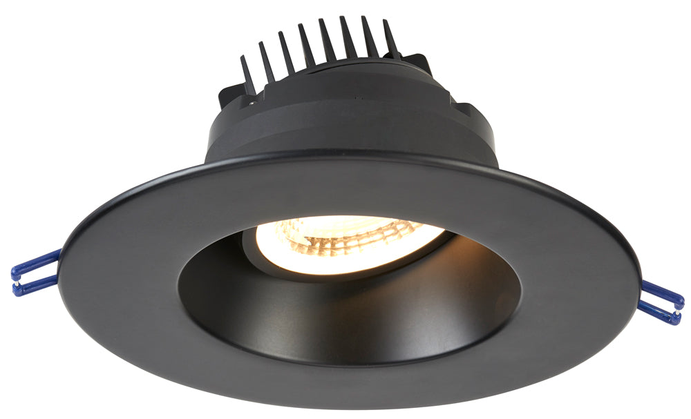 Lotus LED Lights LRG6-5CCT-HO-BK 6 Inch Downlight Regressed Gimbal - H ...