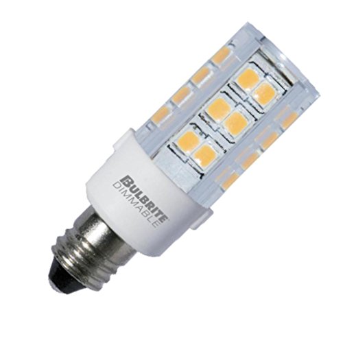 Bulbrite 770595 4.5 Watt T4 LED White Candelabra Base – lightingnbeyond.com