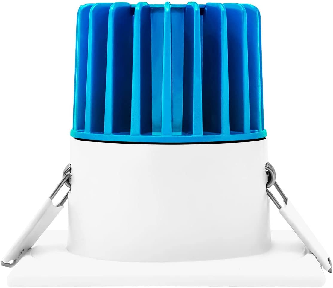 Light Blue USA RAD35S-15-5CCT - 3.5 Inch Recessed LED Downlight - Squa ...