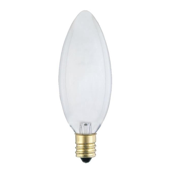 Westinghouse 0378700 60 Watt Incandescent B10 Decorative Torpedo Frost ...